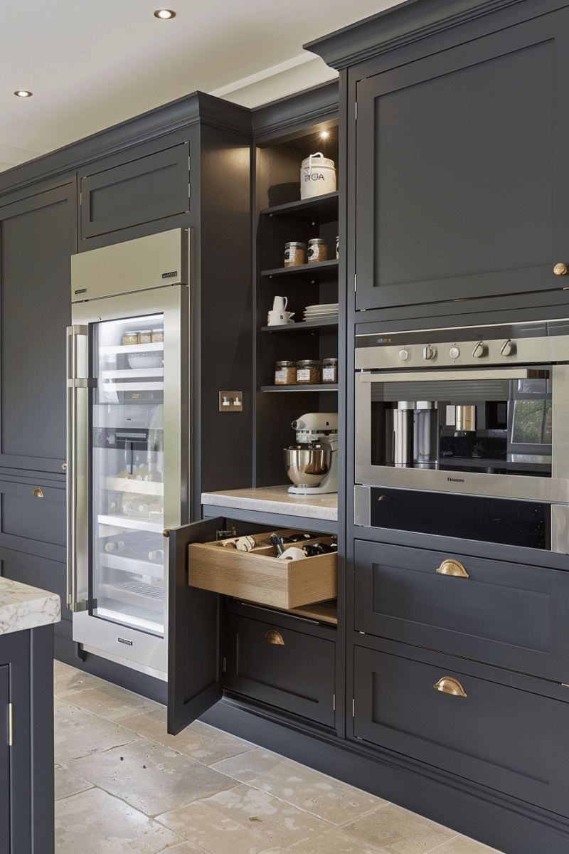 30 Dark Grey Kitchen Cabinets Designs: The Ultimate Guide - Unique ...