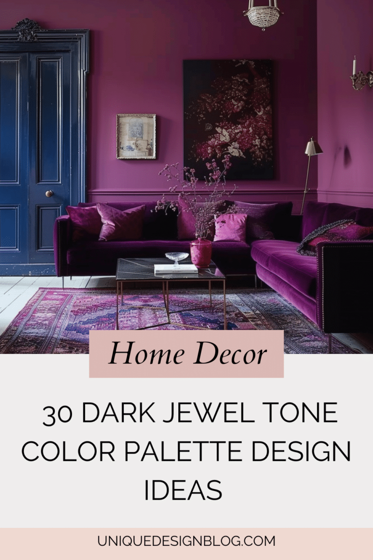 Bold and Beautiful: 30 Dark Jewel Tone Color Palette Design Ideas ...