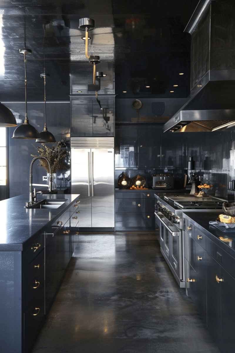 30 Dark Grey Kitchen Cabinets Designs: The Ultimate Guide - Unique ...