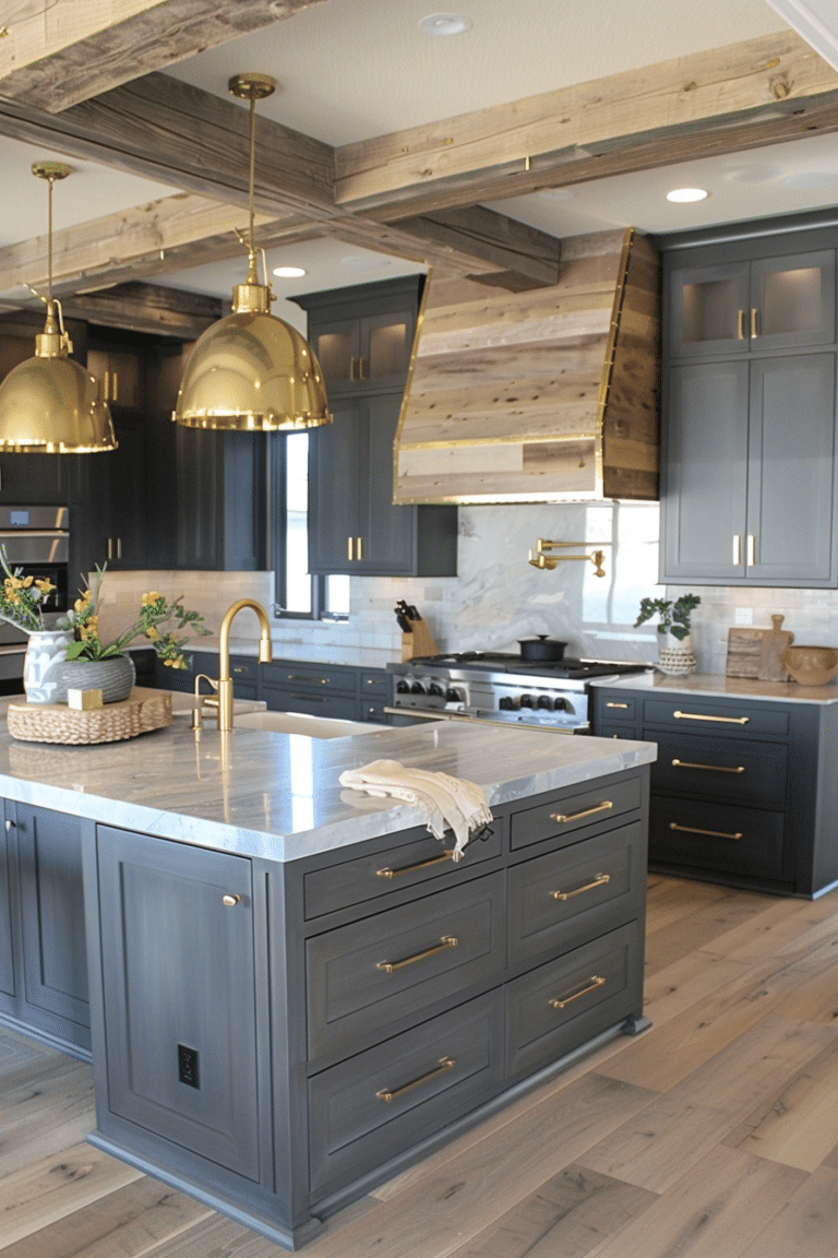 30 Dark Grey Kitchen Cabinets Designs: The Ultimate Guide - Unique ...