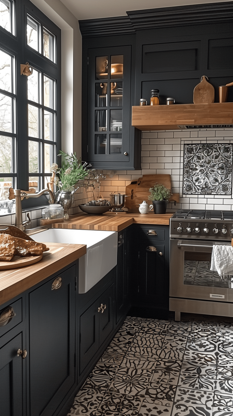 30 Dark Grey Kitchen Cabinets Designs: The Ultimate Guide - Unique ...