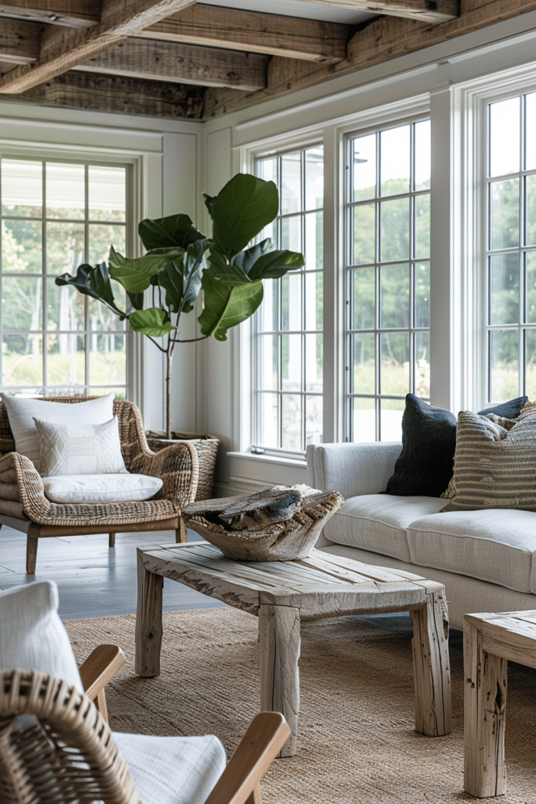 Rustic Charm: 25 Farmhouse Living Room ideas You’ll Love - Unique ...