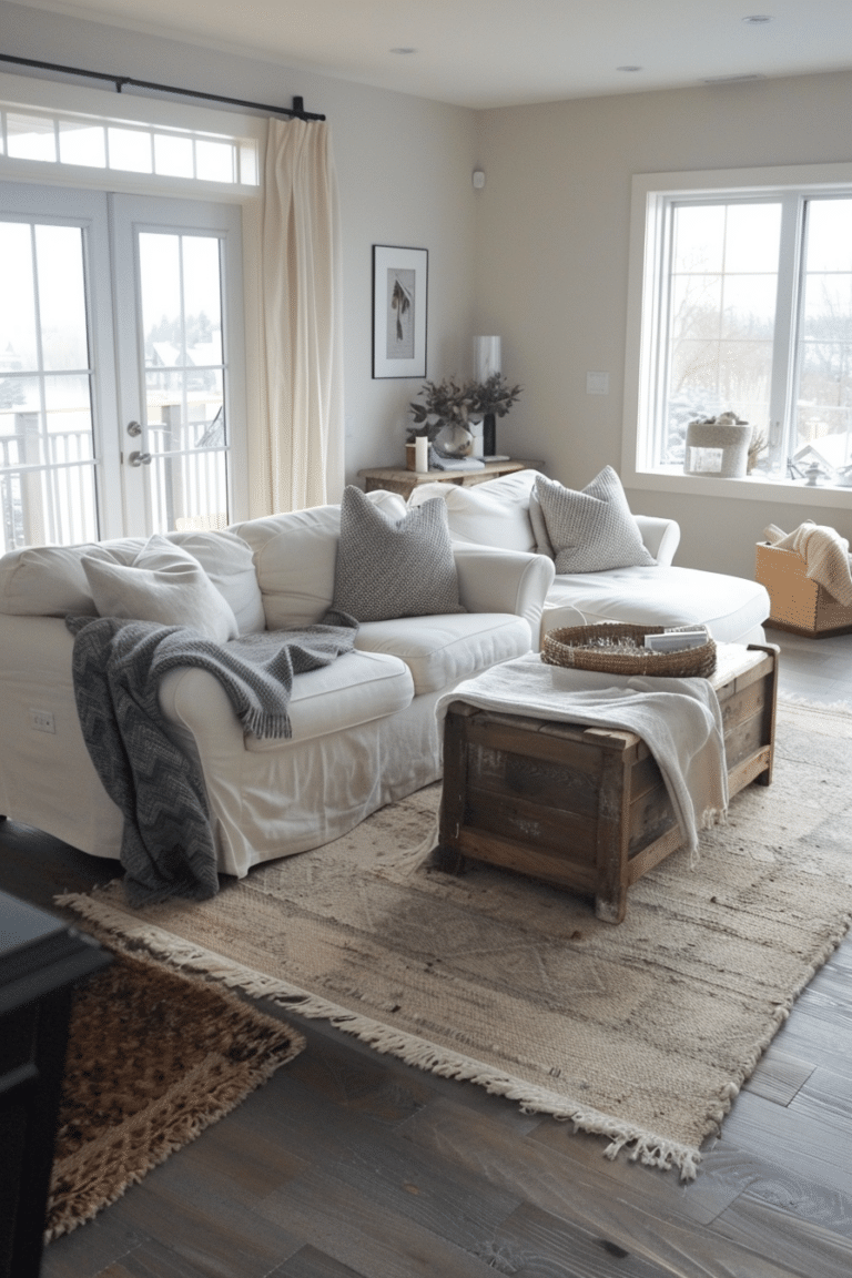 Rustic Charm: 25 Farmhouse Living Room ideas You’ll Love - Unique ...