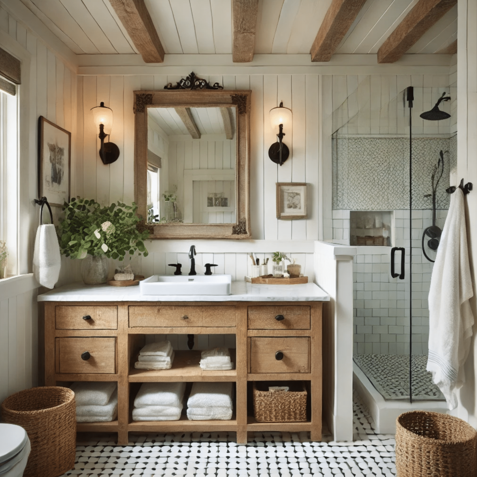 30 Stunning Guest Bathroom Ideas to Impress Your Guests - Unique Design ...