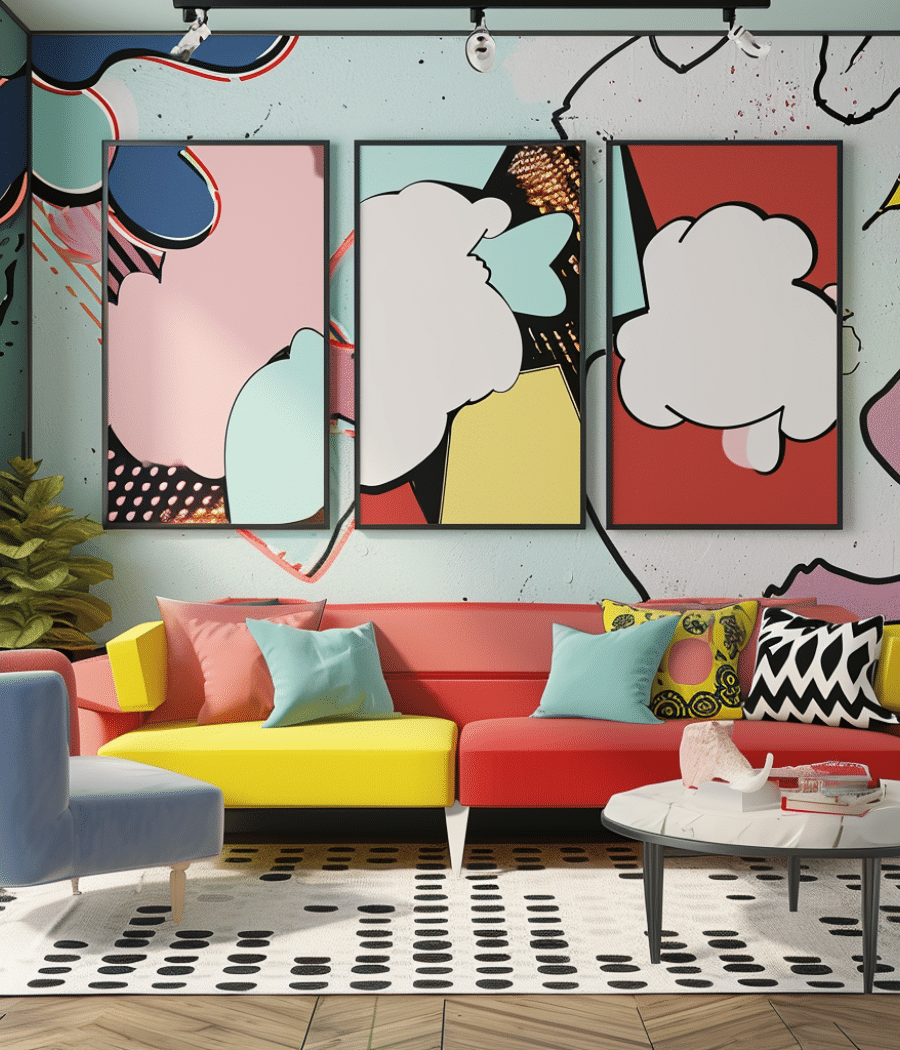 Bold & Bright: 25 Funky Retro Living Room Ideas to Try - Unique Design Blog