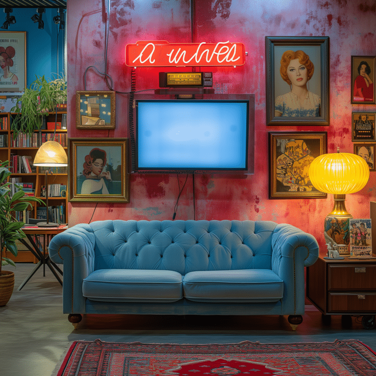 Bold & Bright: 25 Funky Retro Living Room Ideas to Try - Unique Design Blog