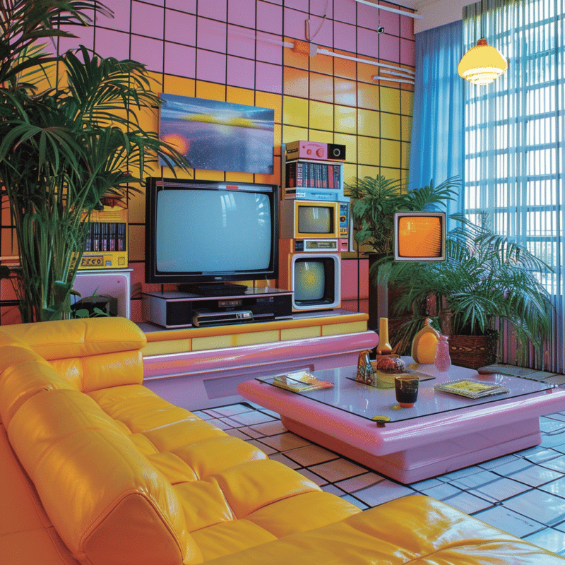 Bold & Bright: 25 Funky Retro Living Room Ideas to Try - Unique Design Blog