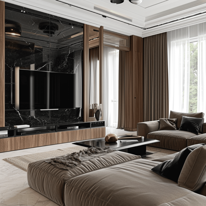 25 Stylish TV Room Ideas to Inspire Your Next Makeover - Unique Design Blog