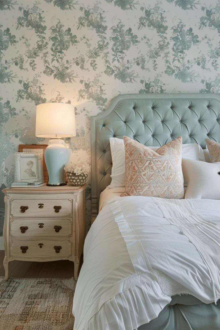 Elevate Your Space: 25 Unique Wallpaper Ideas for Bedroom - Unique ...