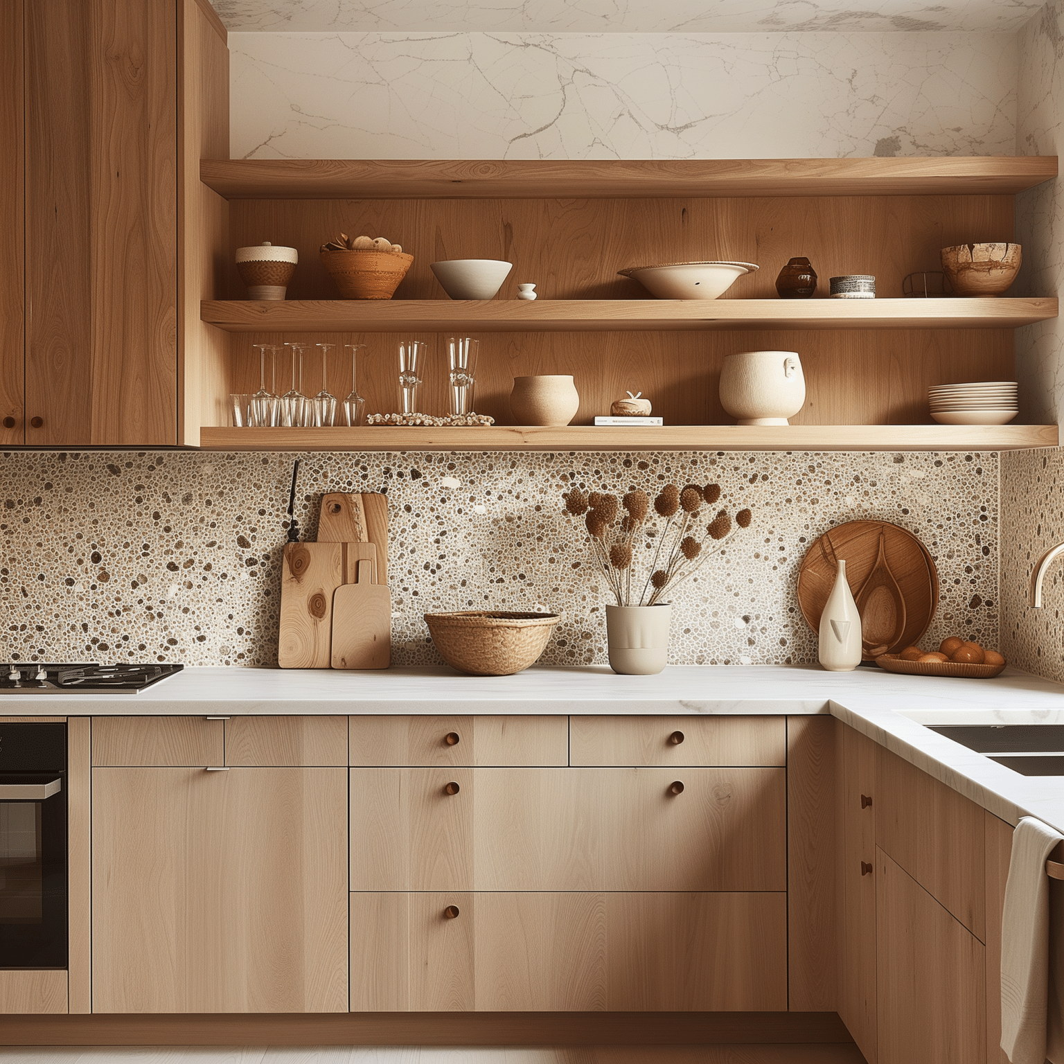 Modern to Rustic: 30 White Oak Cabinets Kitchen Ideas for your home ...