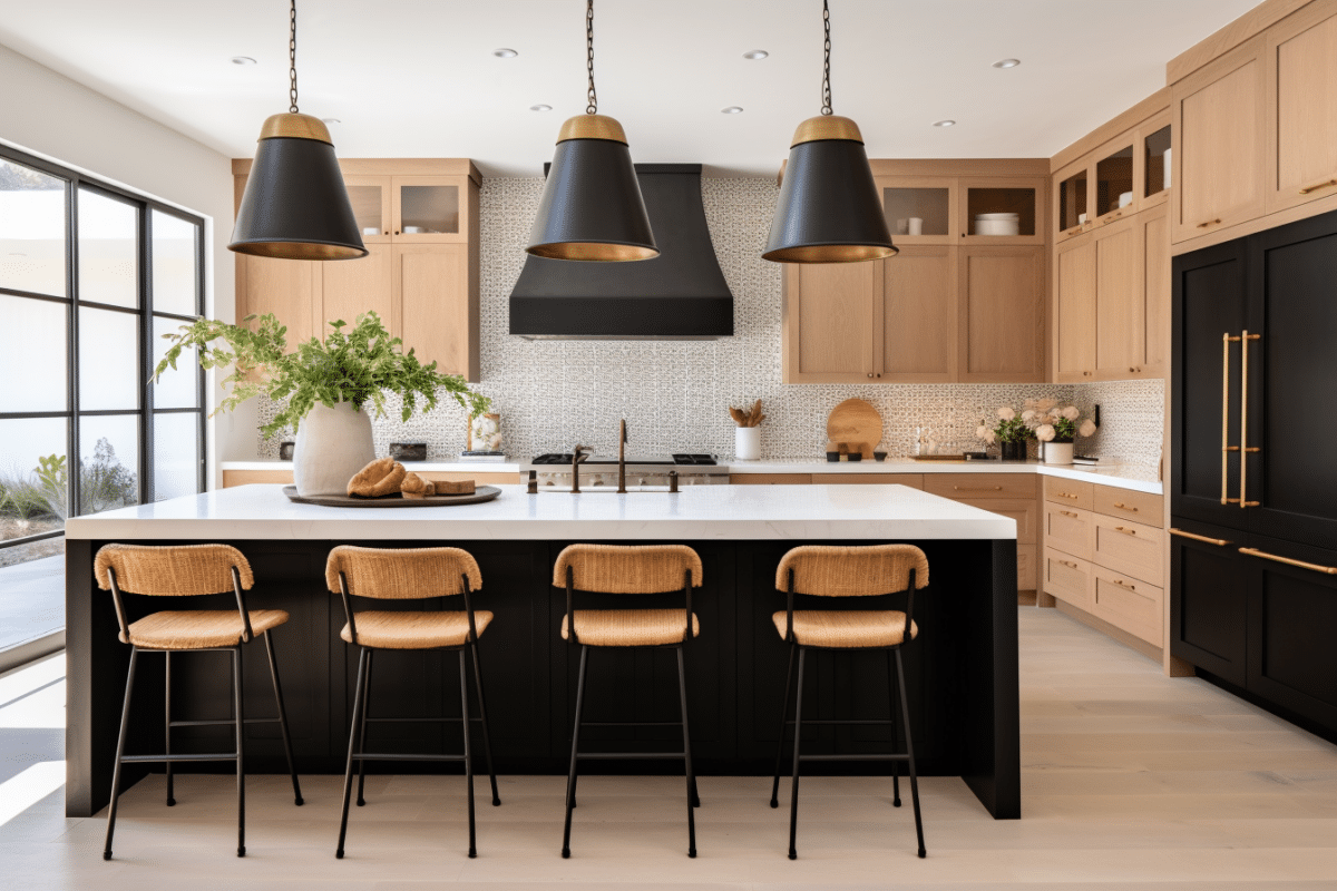 27 Elegant Black Island Kitchen Ideas for a Modern Touch - Unique ...