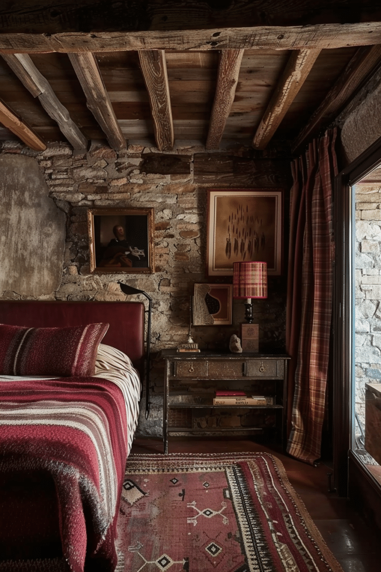 Vintage Charm Meets Modern Mystery: 25 Dark Cottage Core Bedroom Ideas ...