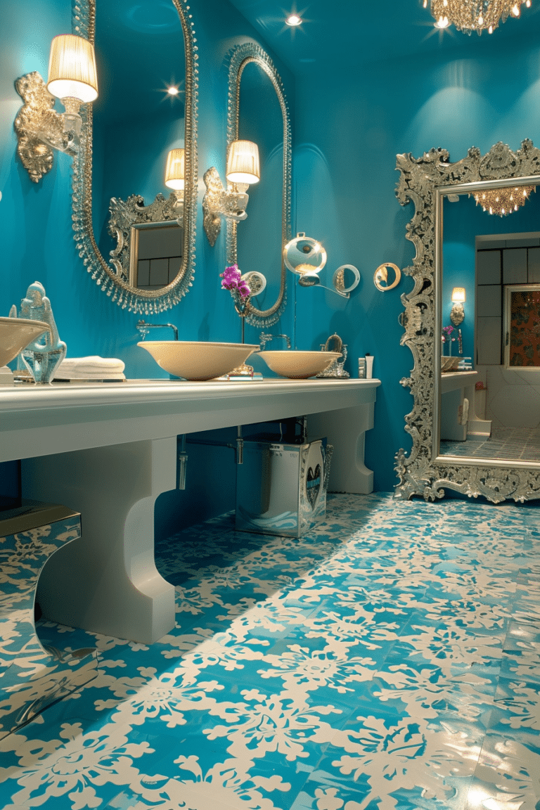 27 Glam Bathroom Ideas That Will Make You Feel Like Royalty - Unique ...