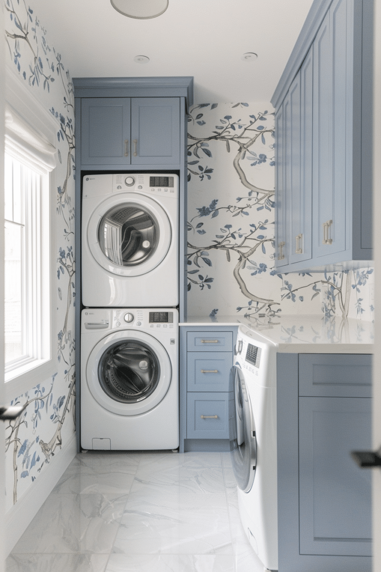 Transform Your Space: 25 Stunning Laundry Room Wallpaper Ideas - Unique ...