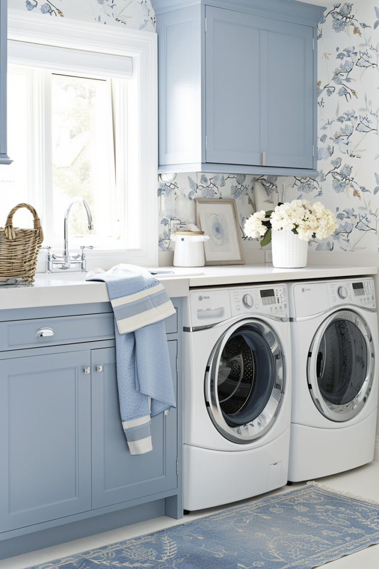 Transform Your Space: 25 Stunning Laundry Room Wallpaper Ideas - Unique ...