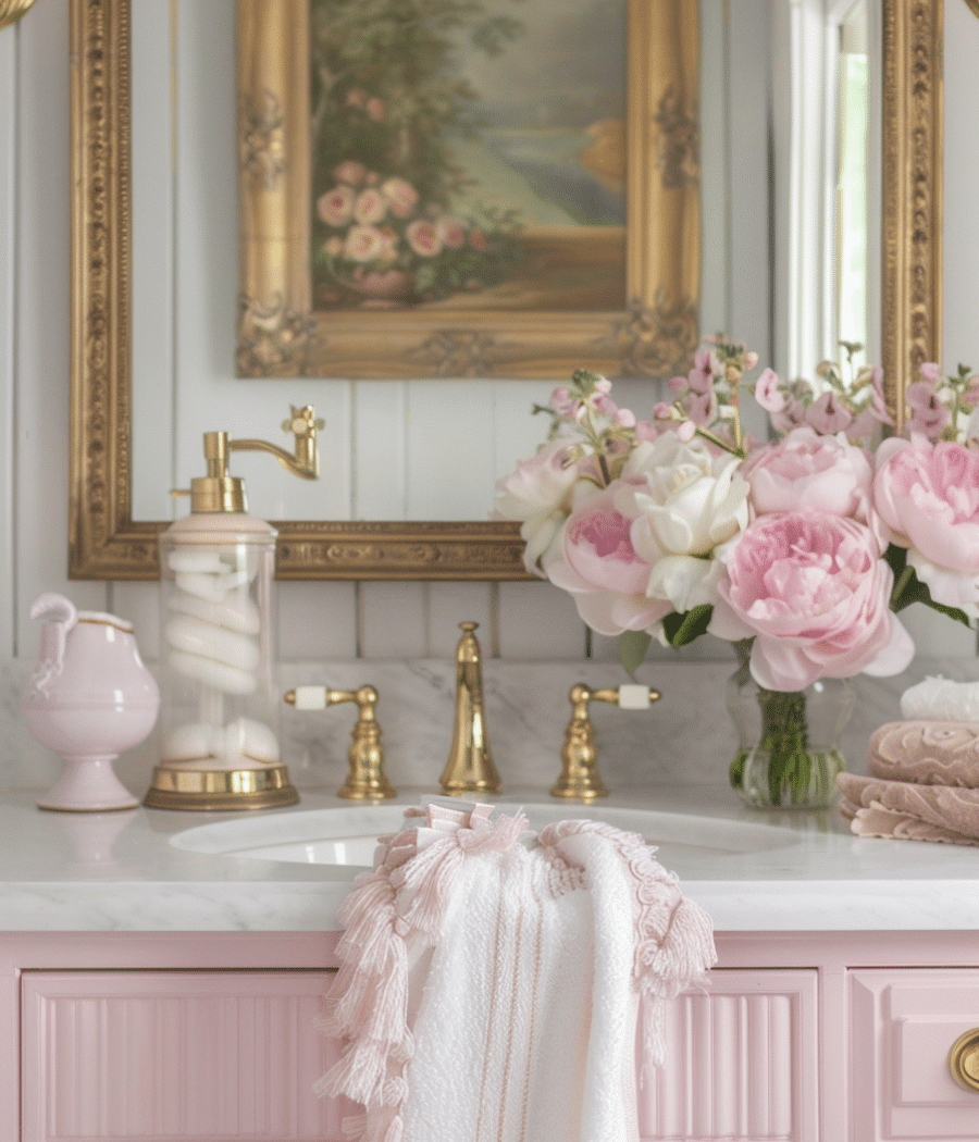 Glamorous and Gorgeous: 25 Pink Bathroom Ideas you will Love - Unique ...