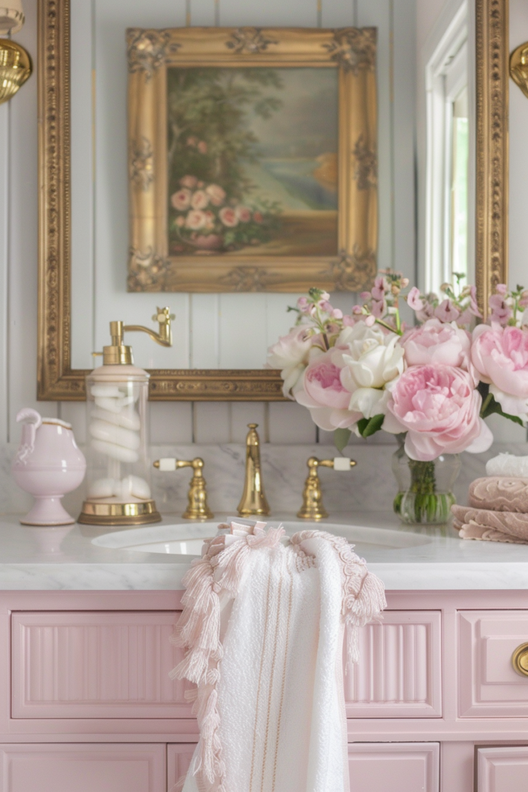 Glamorous and Gorgeous: 25 Pink Bathroom Ideas you will Love - Unique ...