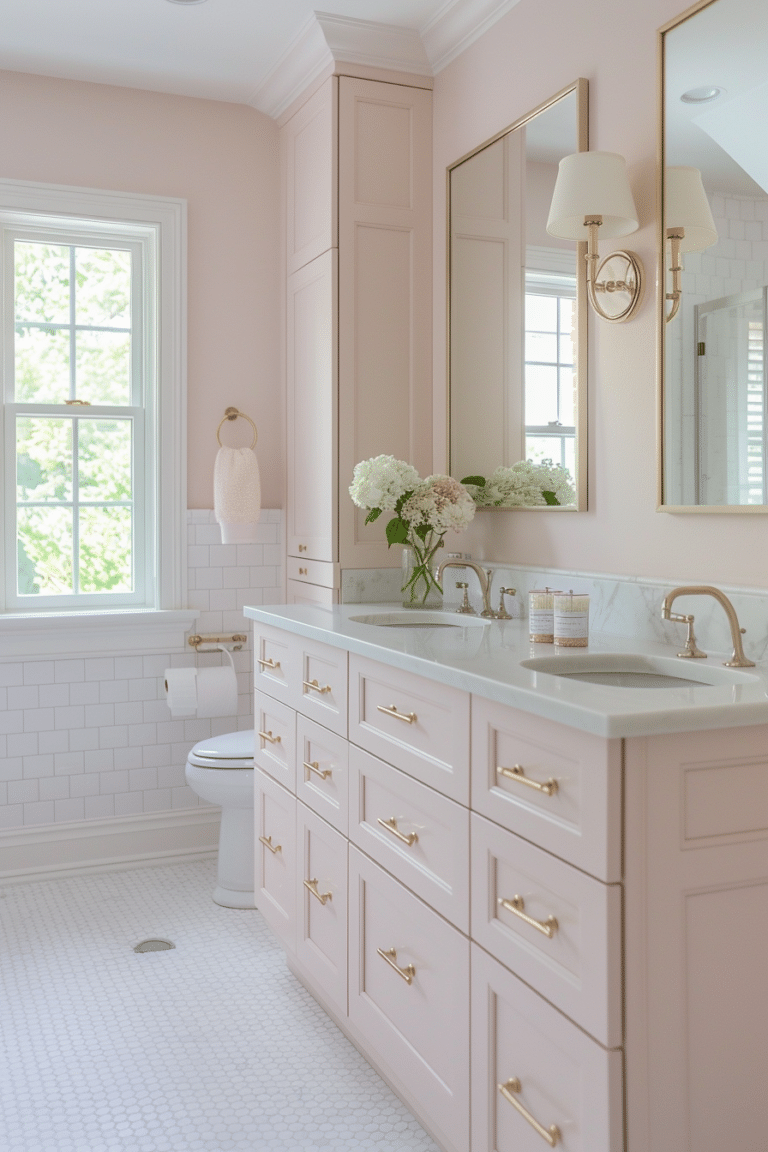 Glamorous and Gorgeous: 25 Pink Bathroom Ideas you will Love - Unique ...