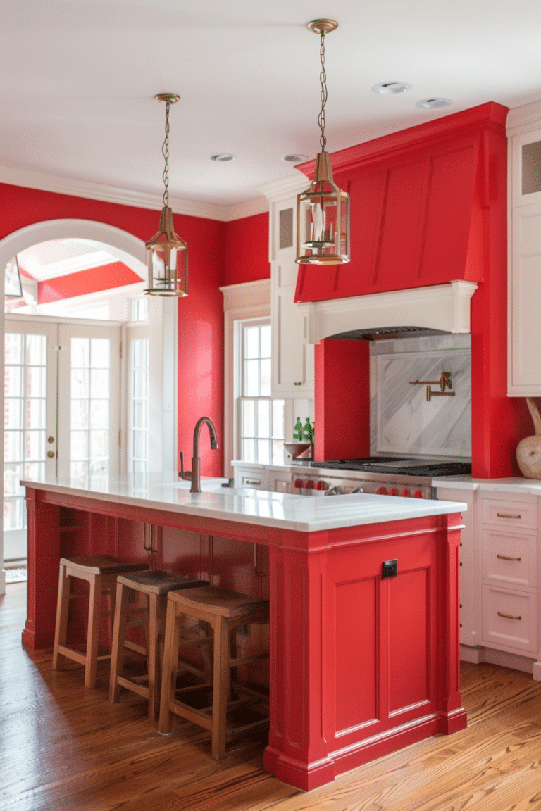 Bold and Beautiful: 25 Red Kitchen ideas That Make a Statement - Unique ...