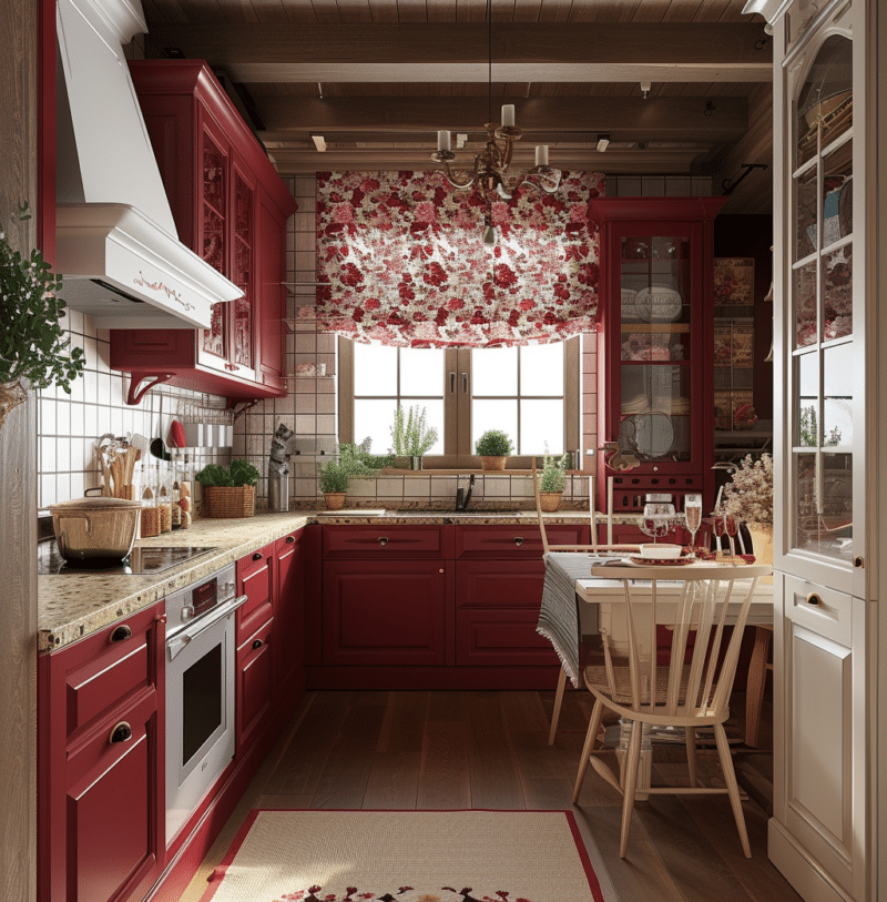Bold and Beautiful: 25 Red Kitchen ideas That Make a Statement - Unique ...