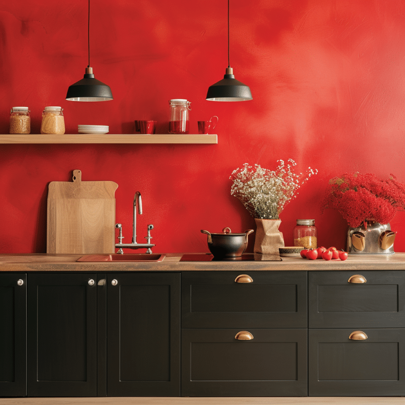 Bold and Beautiful: 25 Red Kitchen ideas That Make a Statement - Unique ...