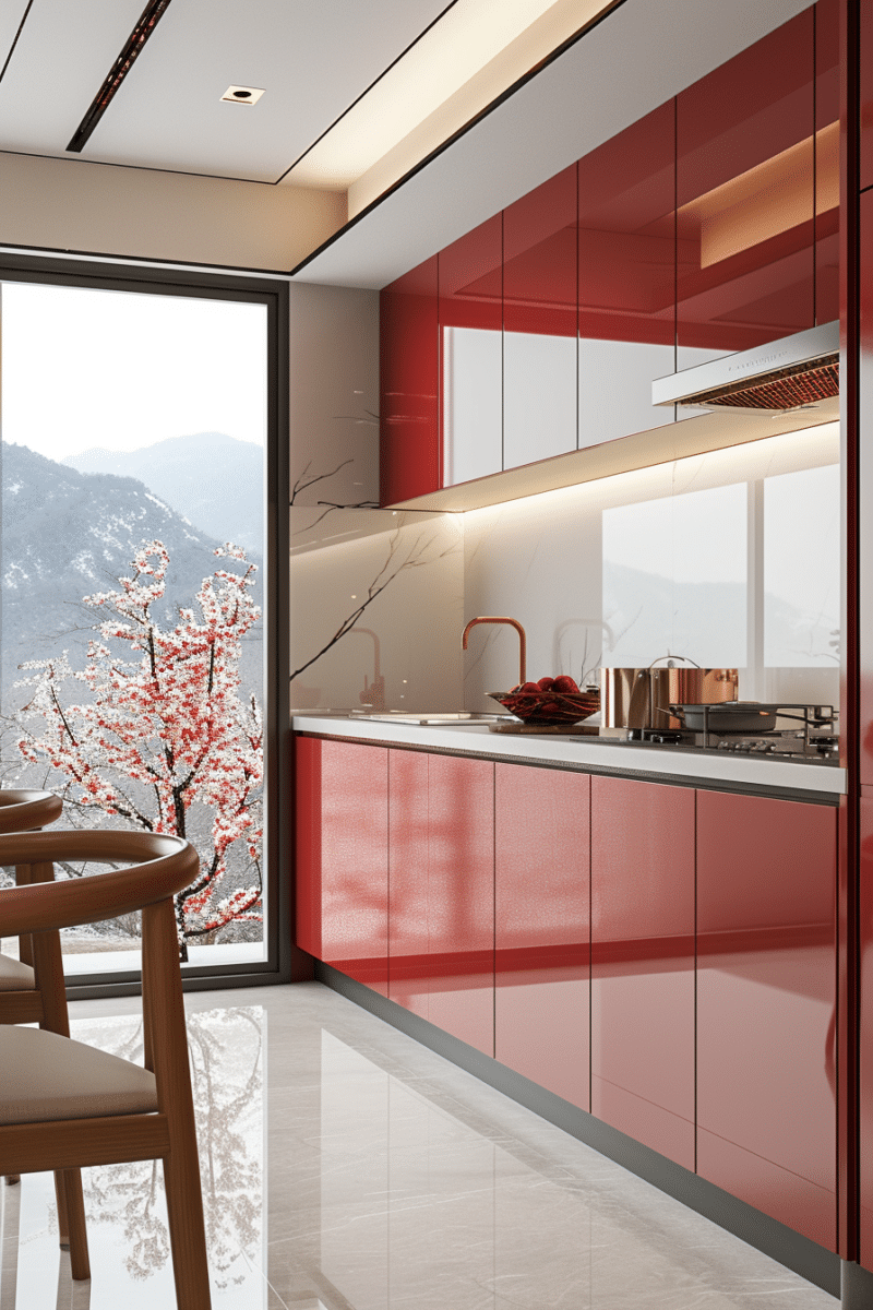 Bold and Beautiful: 25 Red Kitchen ideas That Make a Statement - Unique ...