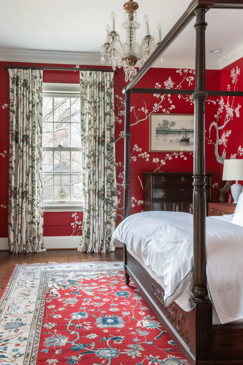 25 Red Bedroom Ideas for a Bold and Inviting Space - Unique Design Blog