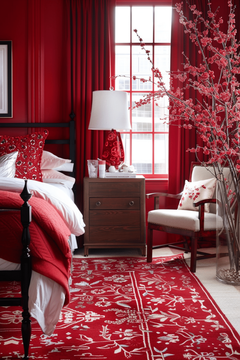 25 Red Bedroom Ideas for a Bold and Inviting Space - Unique Design Blog
