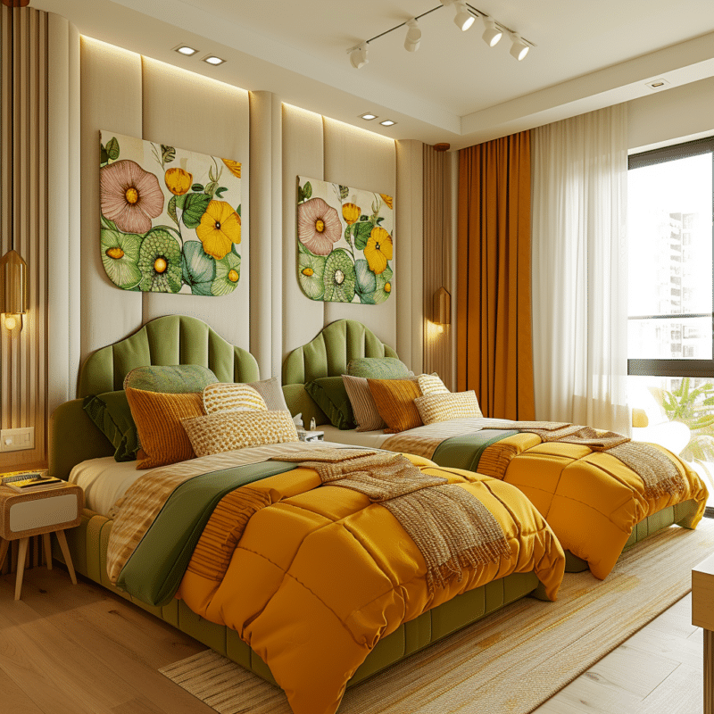 30 Chic and Trendy Twin Bed Ideas for Every Style - Unique Design Blog