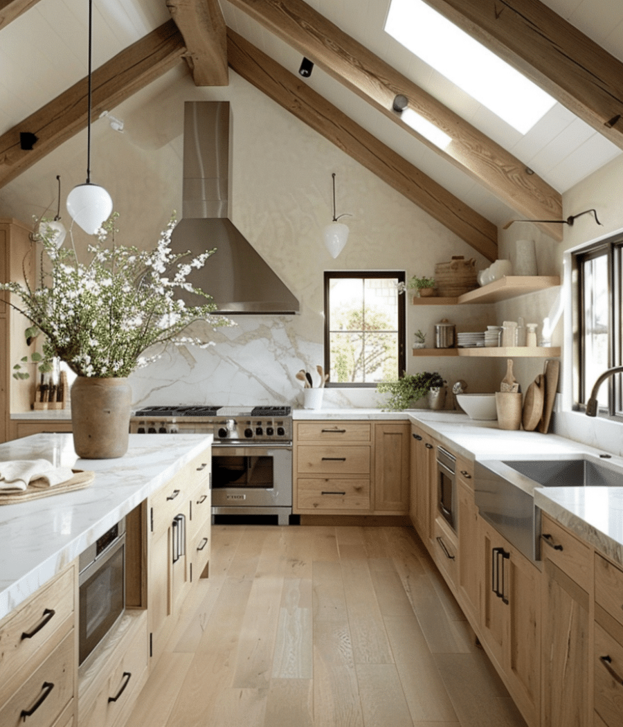 27 Stunning Vaulted Ceiling Kitchens to Inspire Your Home - Unique ...