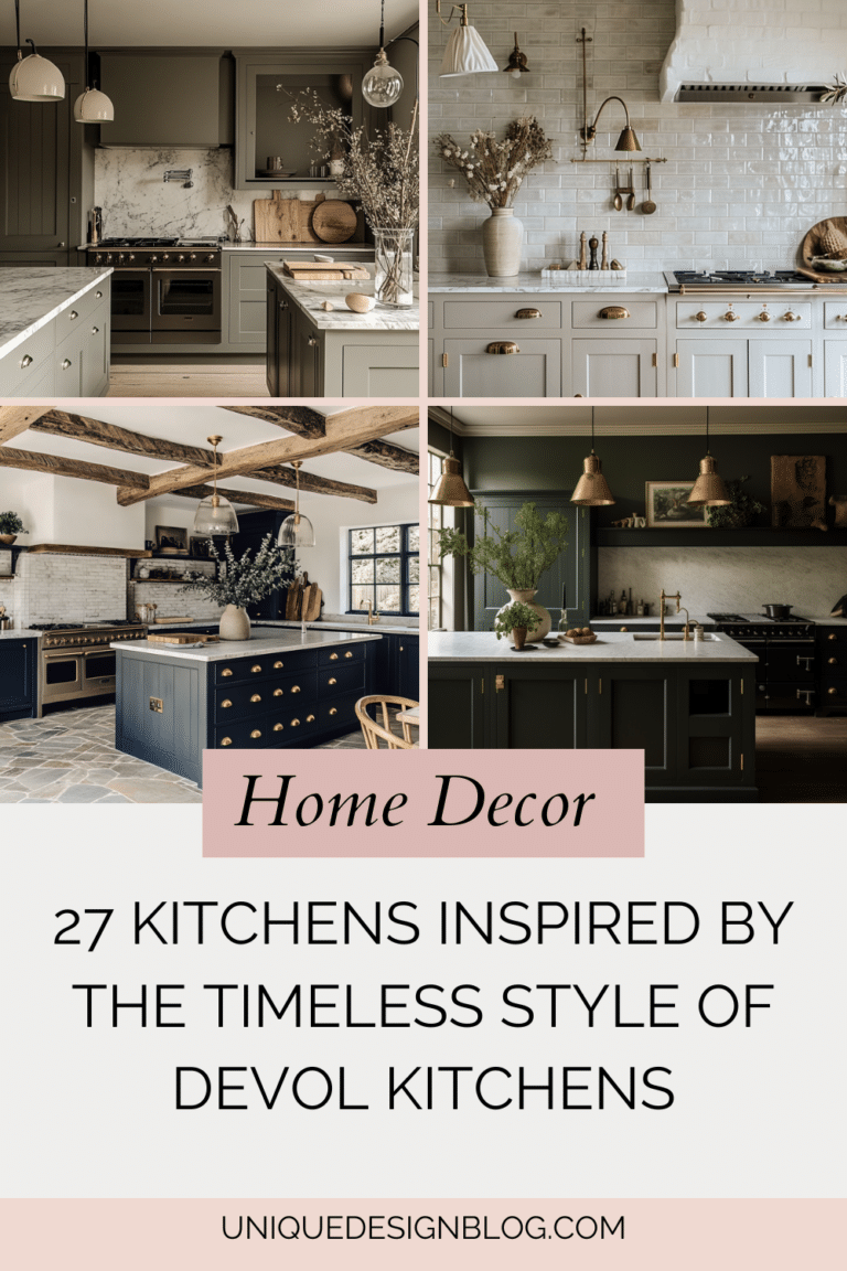 27 Kitchens Inspired by the Timeless Style of DeVol Kitchens - Unique ...