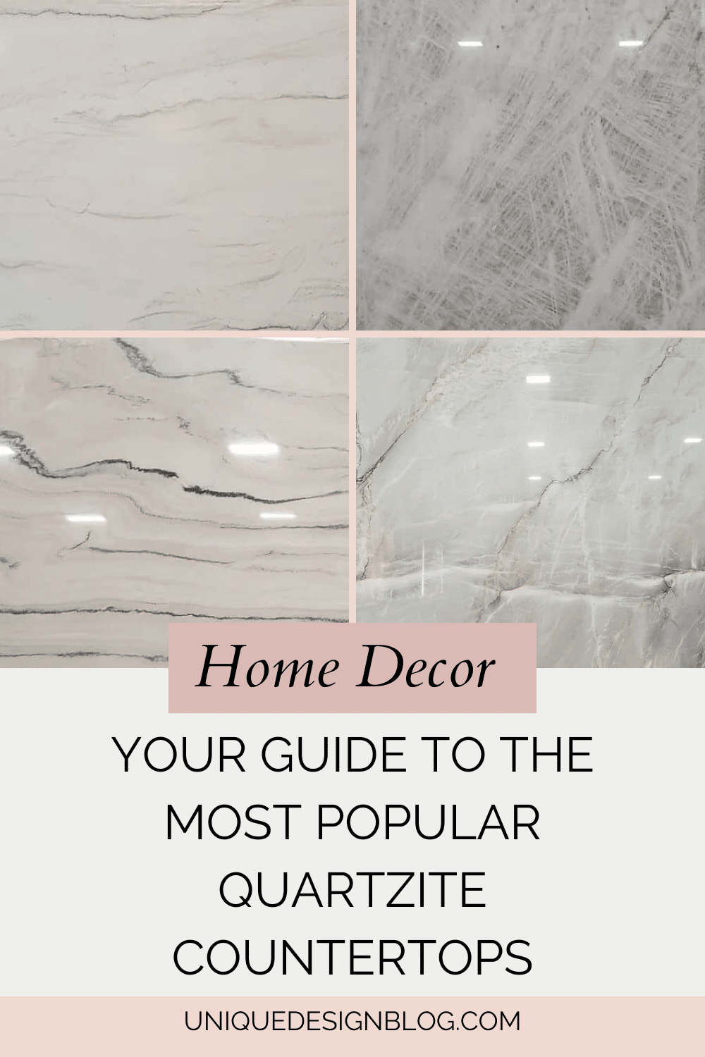 Your Guide to the Most Popular Quartzite Countertops - Unique Design Blog