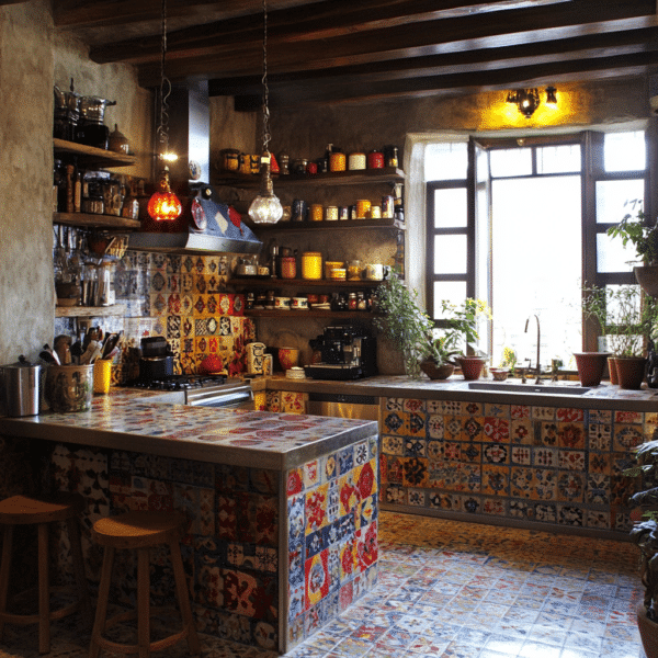 27 Eclectic Kitchen Designs for the Perfect Blend of Color & Style ...