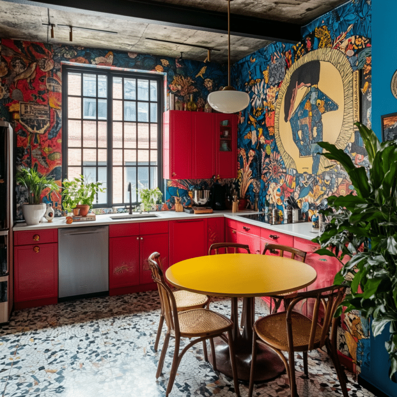 27 Eclectic Kitchen Designs for the Perfect Blend of Color & Style ...