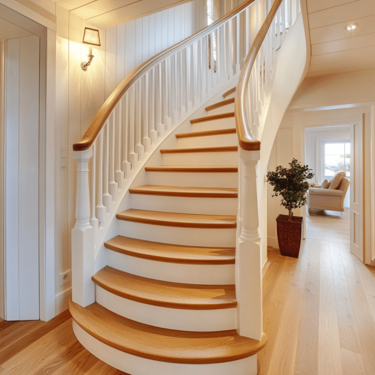 27 Unique Curved Staircase Ideas for your home - Unique Design Blog