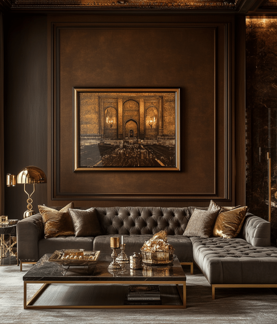 27 Inspiring Moody Living room Ideas for your home - Unique Design Blog