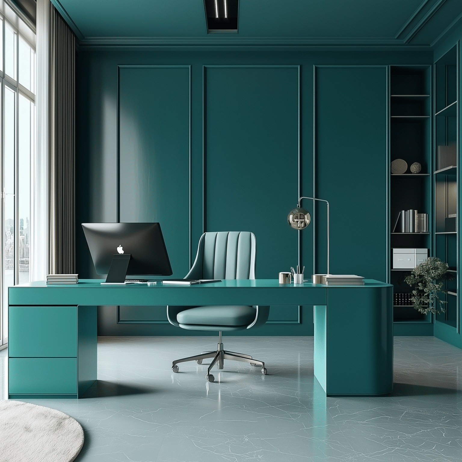 27 Elegant and Chic Moody Office Ideas for your home - Unique Design Blog