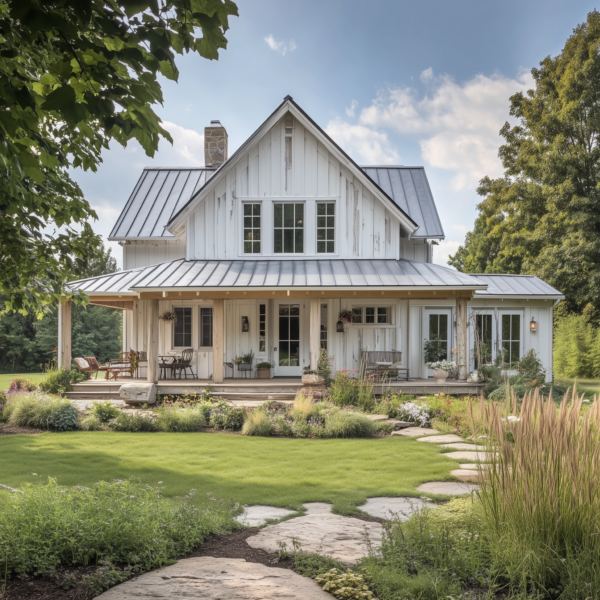 25 Modern Farmhouse Exterior Ideas for your home - Unique Design Blog