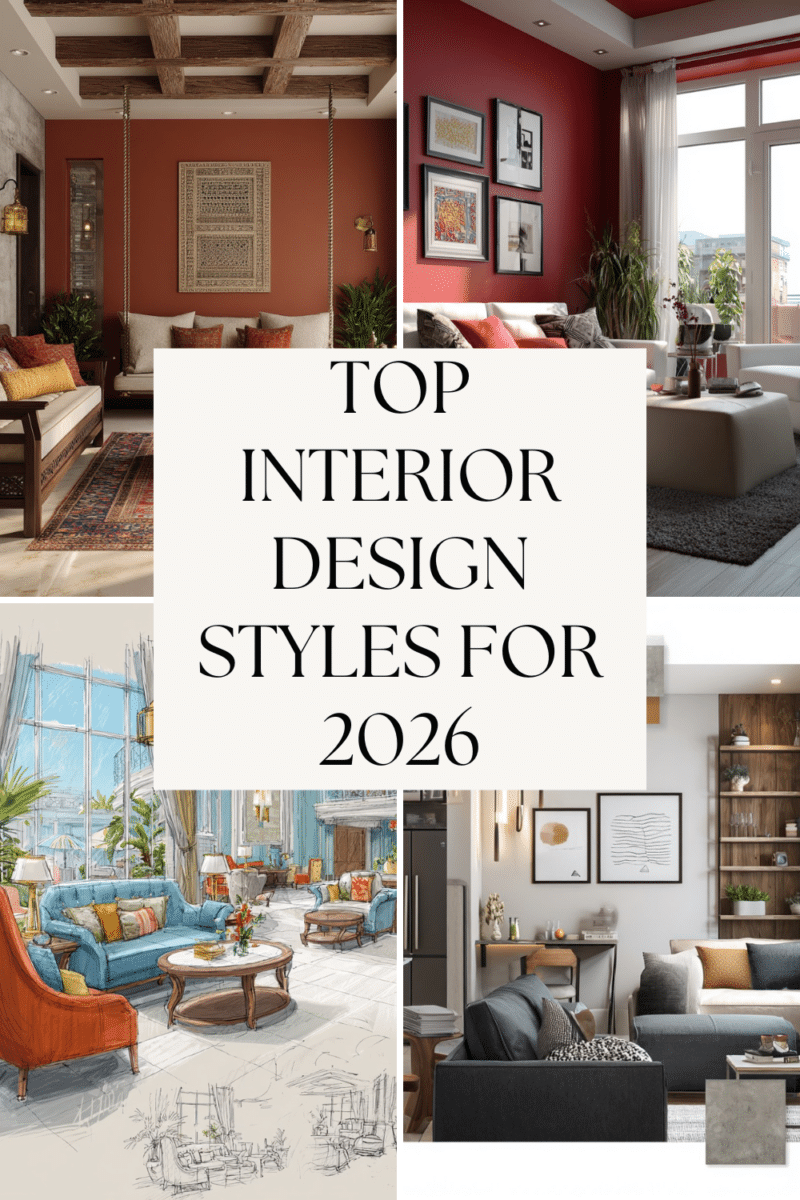 Top Interior design styles for 2026 - Unique Design Blog